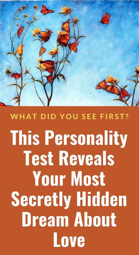 This Personality Test Reveals Your Most Secretly Hidden Dream About