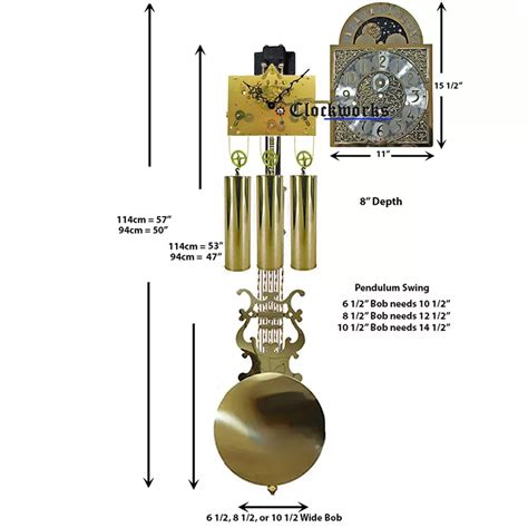 Sligh Grandfather Clock Setup Basic Instructions On Setup 52 Off