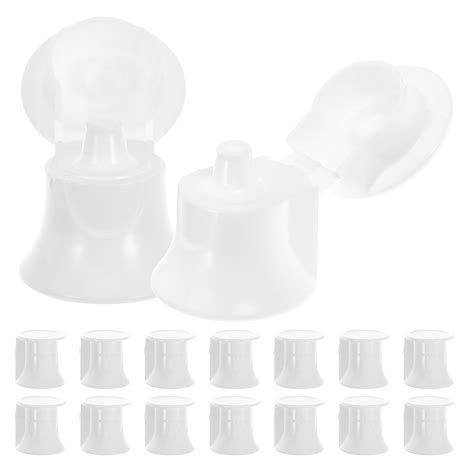 Toothpaste Flip Cap 50pcs Toothpaste Pump Dispenser Topper Screw