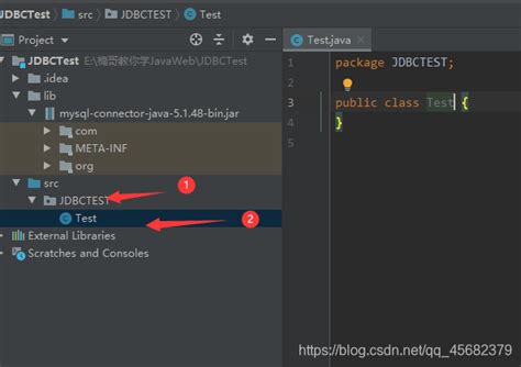 Idea下创建java项目，使用jdbc连接数据库完成数据的增删改查idea创建的java程序需要安装jdbc吗 Csdn博客