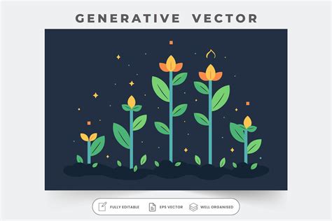 Growth Data Set Icon Showcasing Simple A Graphic By Iftikharalam · Creative Fabrica