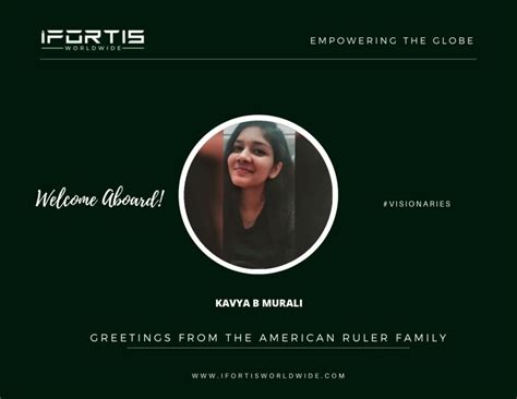 Hr Internship Career Ifortisworldwide Trainning Humanresources Kavya B Murali