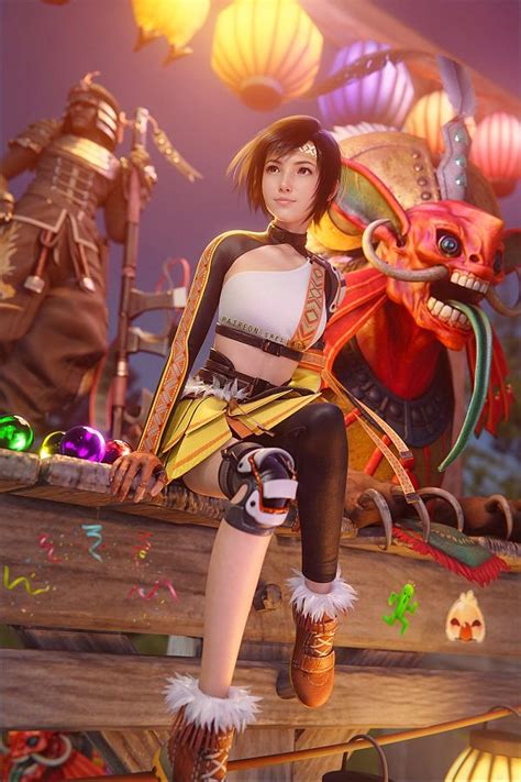 Yuffie Kisaragi Final Fantasy Vii Image By Sreliata 4095294