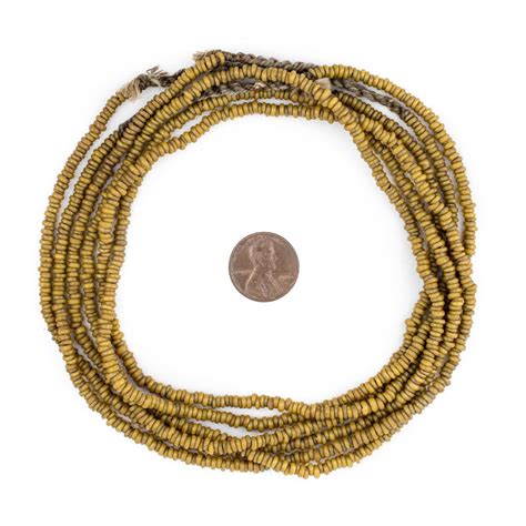 Vintage Orange Java Glass Heishi Beads The Bead Chest