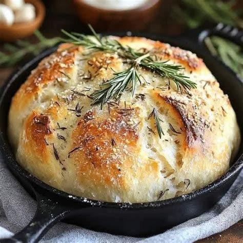 Rustic Rosemary Artisan Bread Recipe Bake Recipes