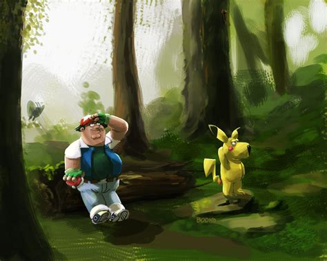 Bodko Comradebodko Brian Griffin Butterfree Peter Griffin Pikachu