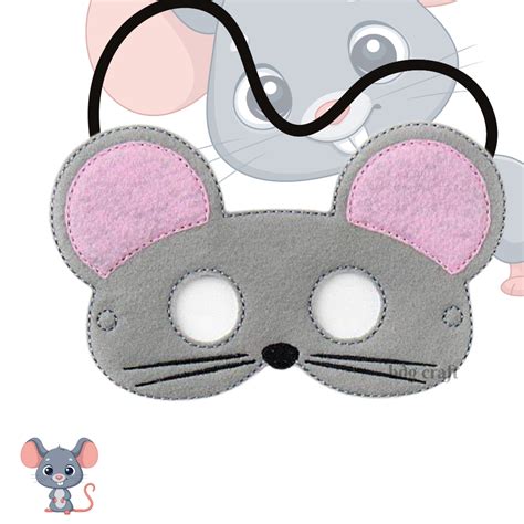 Jual Bdg Craft Topeng Fkanel Motif Tikus Mouse Shopee Indonesia
