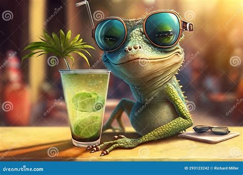 Lounge Lizard Stock Illustration 293123242