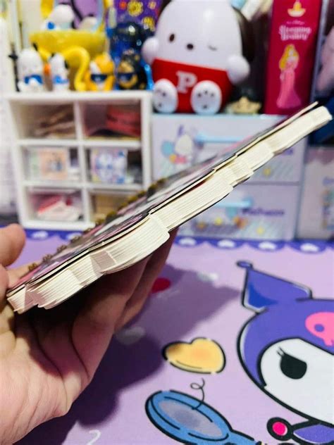 Sanrio Pink Kuromi Naughty Glittery Notebook On Carousell