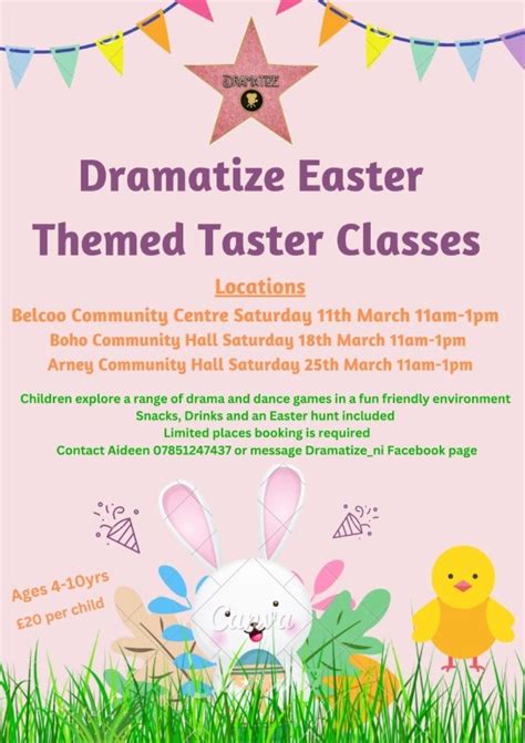 Dramatise Easter Classes