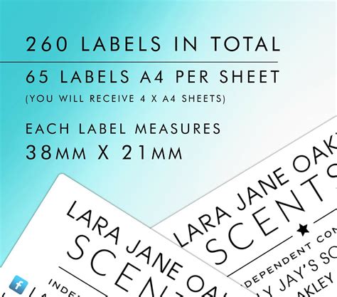 Scentsy Labels