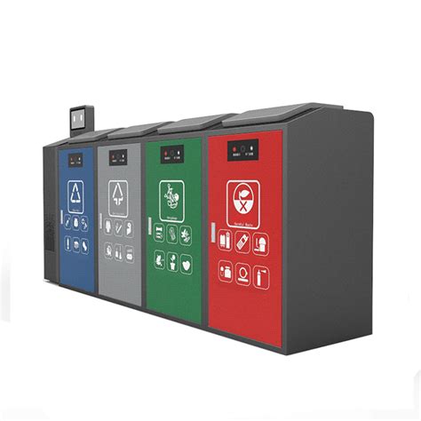 Smart Trash Bin Auto Custom Sensing Recycling Dustbin Dustbin And