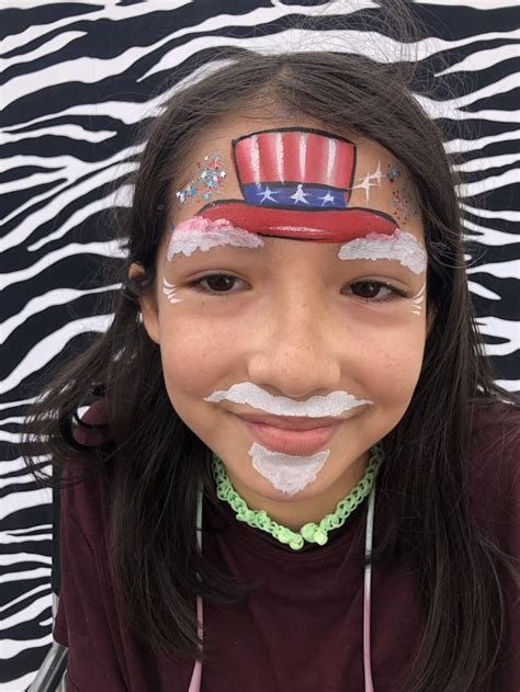4th Of July Face Paint