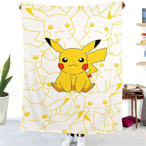 Plaid Pokémon Pikachu Mignon Boutique Pokemon