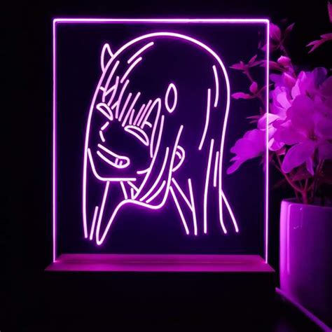 Zero Two Led Desk Light Fansignstime