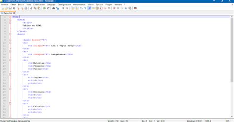 Tablas En HTML Con Rowspan