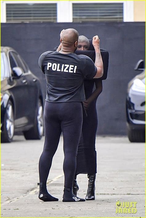 Kanye Wests Wife Bianca Censori Wears Full Nylon Dress For Church Service Photo 4941375