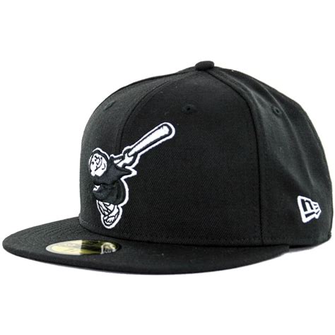 New Era 59fifty San Diego Padres Cooperstown Friar Fitted Hat Black