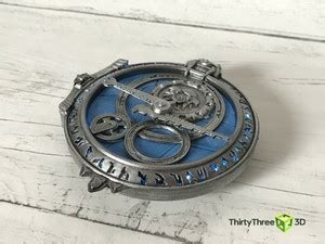 Light Up Amulet Of Daylight Troll Hunters Amulet Rechargeable Led 3d Printed Ebay