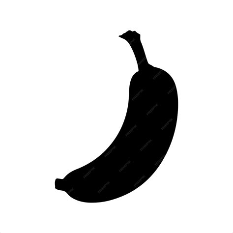 Premium Vector Banana Silhouette