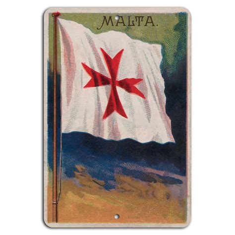 Maltese Flag Cross
