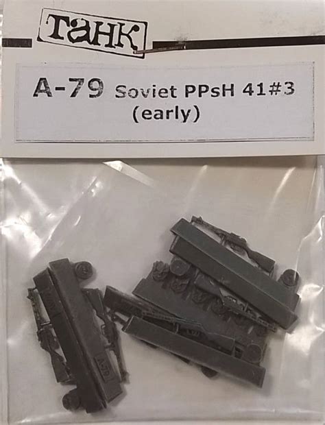 Tank A 79 Soviet Ppsh 413 Early Model Kit Conversion Sets