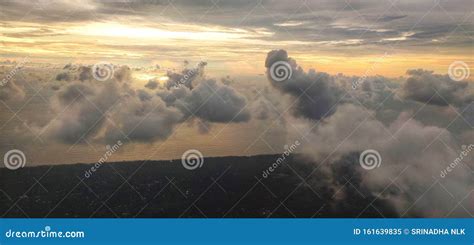 Passing Through Clouds Stock Image Image Of Clouds 161639835
