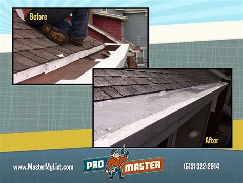 Box Gutter Lining Before After Promaster Home Repair And Handyman