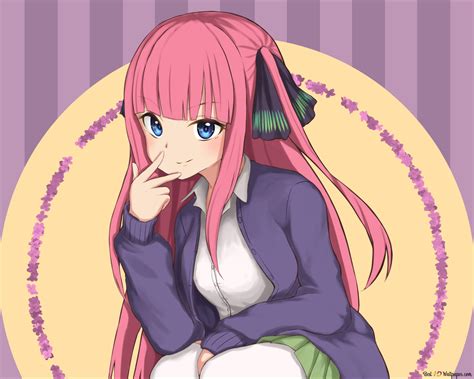 The Quintessential Quintuplets Nino Nakano Fanart 4k Wallpaper Download