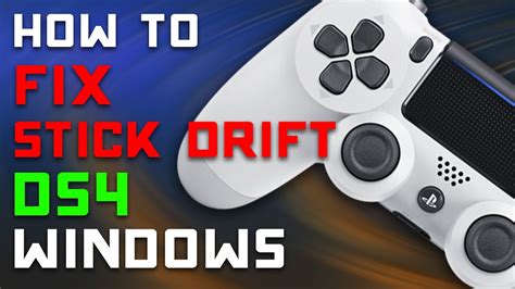 How to Fix PS4, PS5, & Switch Controller Stick Drift with DS4 Windows on PC - YouTube
