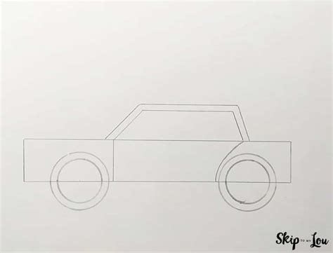 How To Draw A Car Step By Step Easy Car Drawings Car
