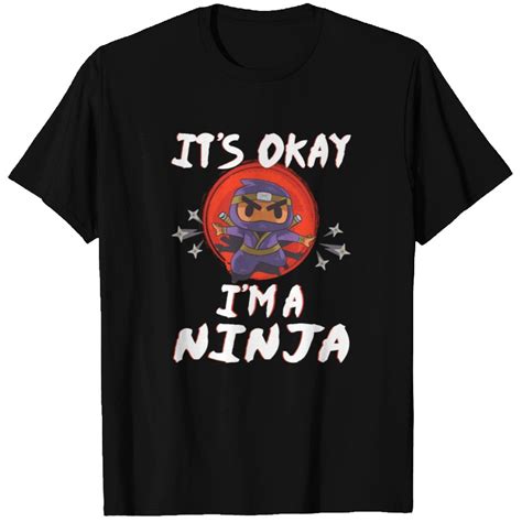 Ninja Humor Men Boys Ninjas T Shirts Id 17321713 By Big Boi Printblur