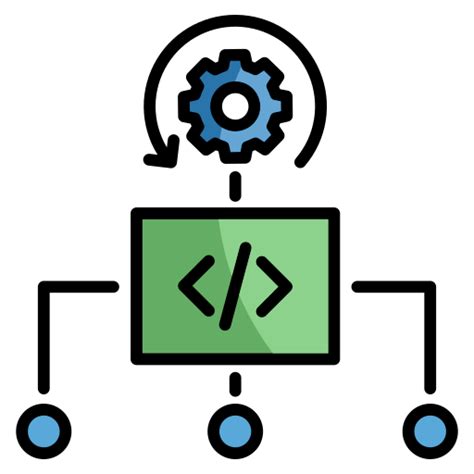 Algorithm Generic Color Lineal Color Icon