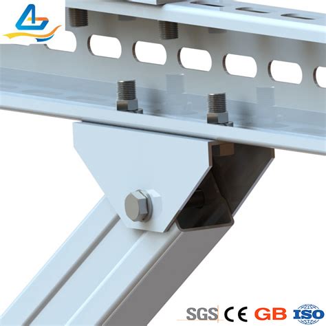 Agri Land Solar Mounting System Steel Solar Racking For Solar