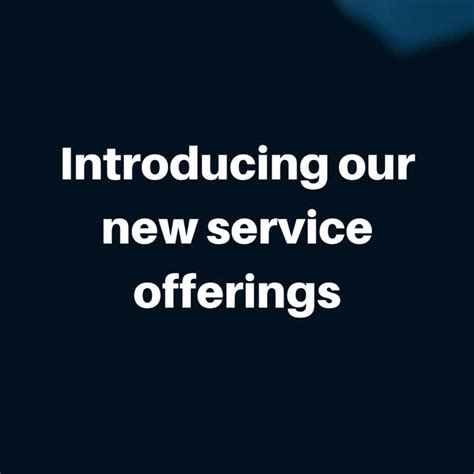 Samantha Taplin On Linkedin New Service Offerings