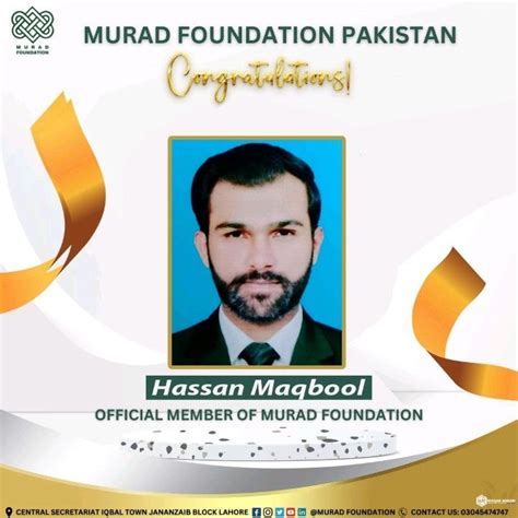 مراد فاؤنڈیشن پاکستان🇵🇰 میں انسانی حقوق کے تحفظ پر مبنی اقدامات کرنے والا تیز ترین رضاکارانہ