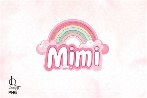 Mimi Clipart Png Graphics Graphic By Lq Design · Creative Fabrica