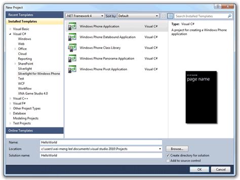 Introduction To Windows Phone 7 Development Mobiforge