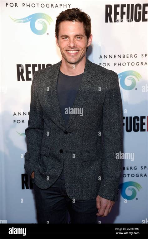 Actor James Marsden Poses At The Opening Of The New Photography Exhibit