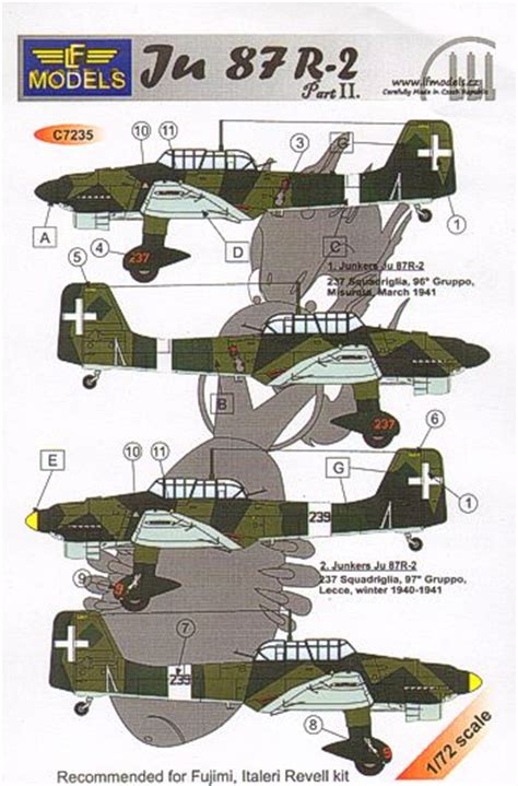 Lf Models 1 72 Scale Aircraft Decals Military