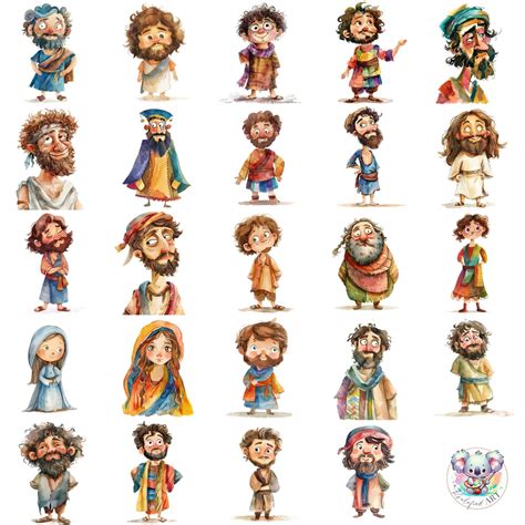 Bible Characters Clip Art New Testament Biblical Characters Clipart