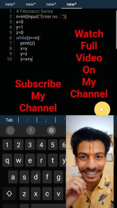 Fibonacci Series Shorts Youtubeshorts Trending Viralvideo