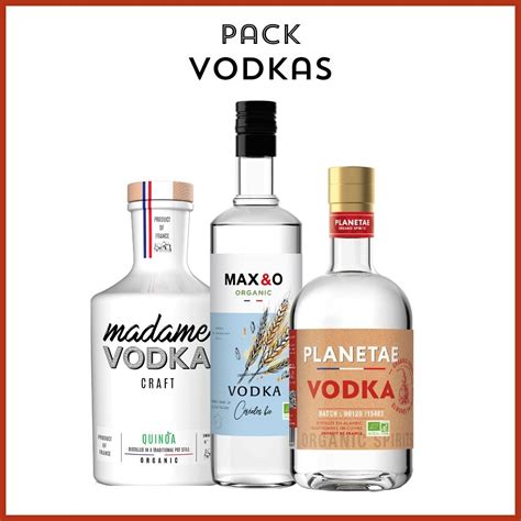 Achat Pack Vodkas Bio En Gros