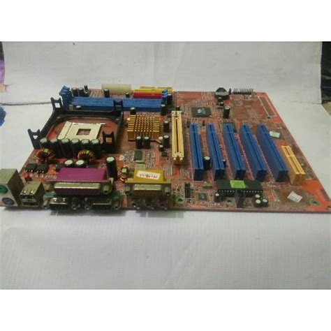 Jual Motherboard Pc Soket 478 Buat Intel Pentium 4 Shopee Indonesia