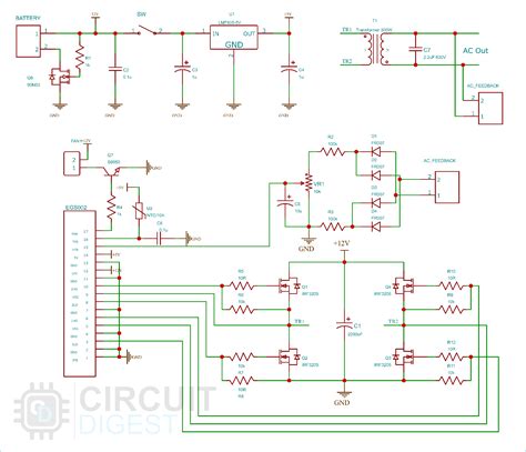 Sine Wave Power Inverter Circuit At Madeleine Frayne Blog