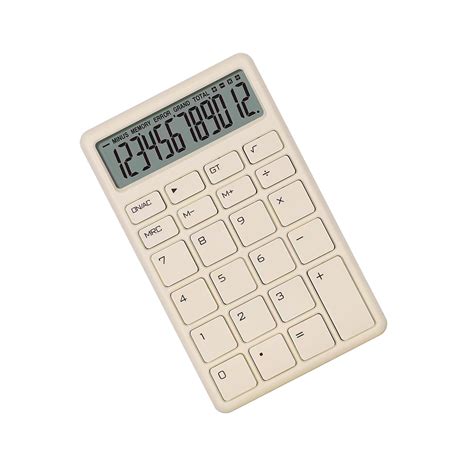 Lksixu Standard Function Calculator 12 Digits Basic Office Calculator