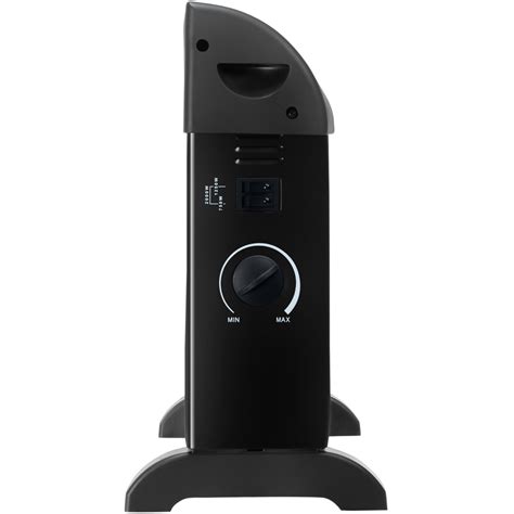 Sa Products Black Electric Convector Radiator 2000w Wilko