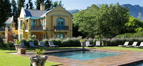 Franschhoek Country House And Villas Luxury South Africa Holidays The