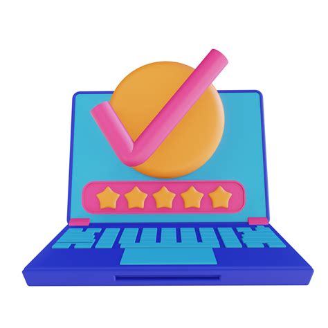 3d Illustration Laptop Security Check Password 10855986 Png