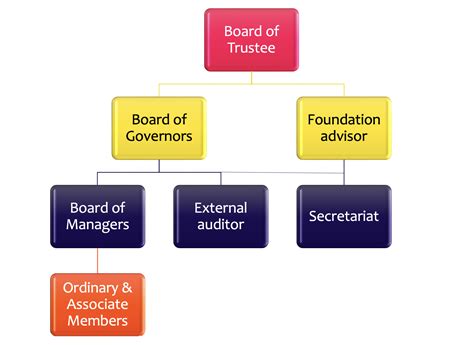 Organisation Structure Yong Tuan Heng Renal Foundation